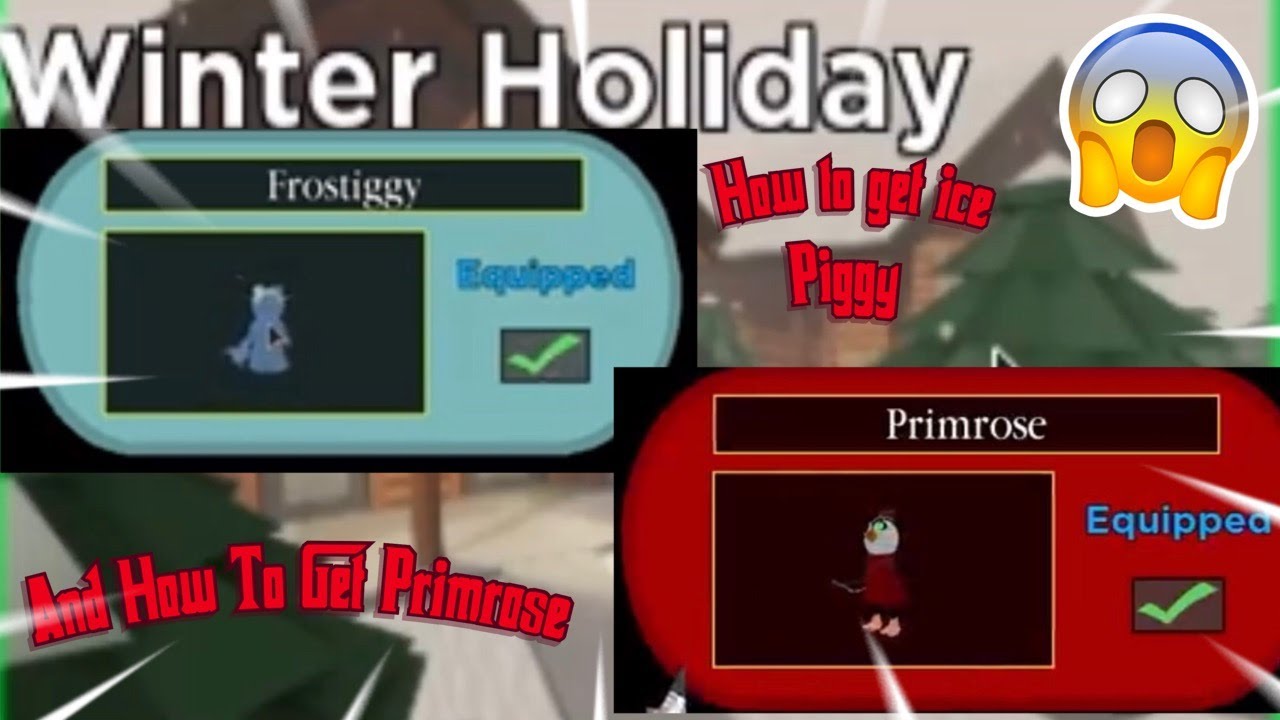 Roblox- "Piggy!" How To Get The Ice Piggy Skin And How To Get The ...