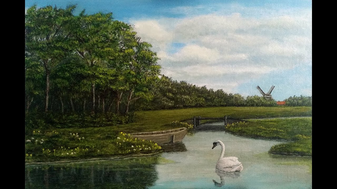 Living Paintings by Cees van der Veen - YouTube