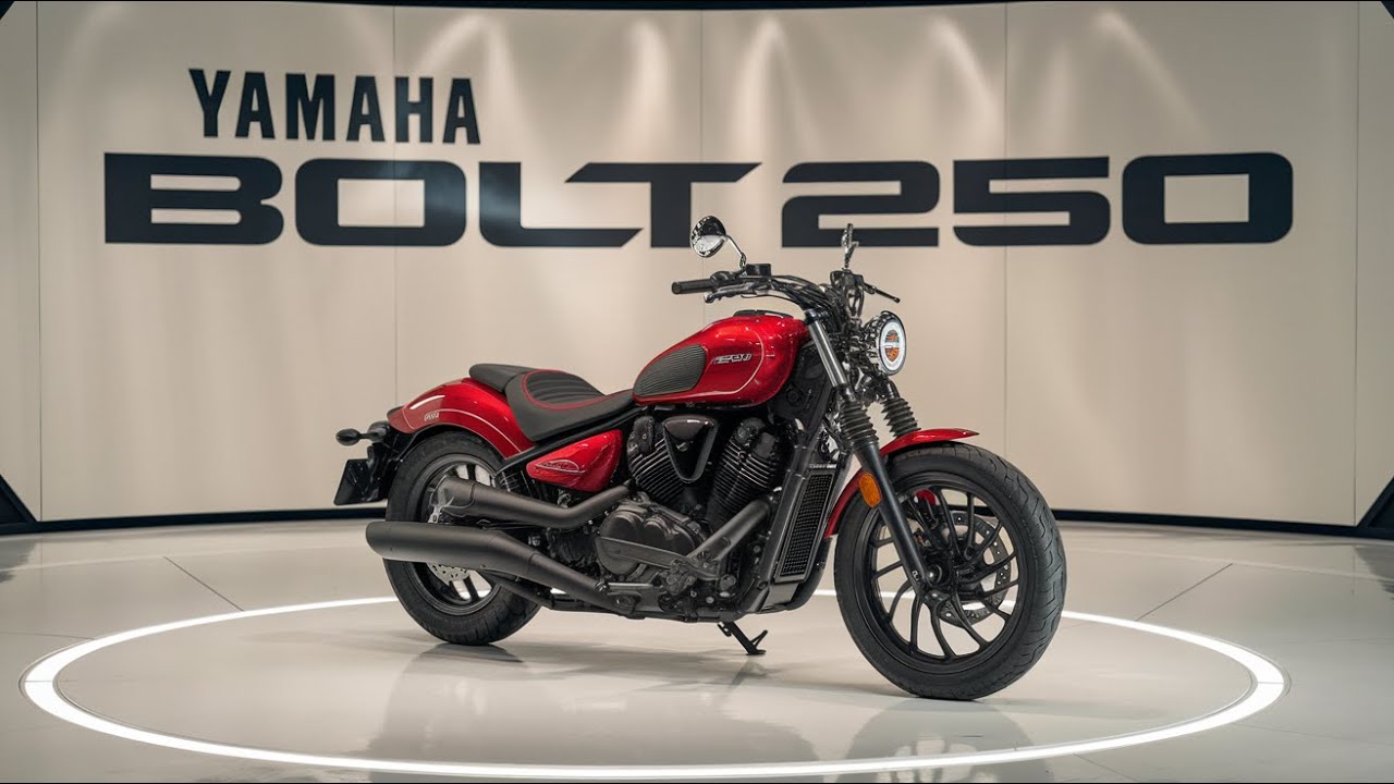 Would YOU Ride This 250cc V Twin Cruiser Yamaha Bolt 250 Revealed ...