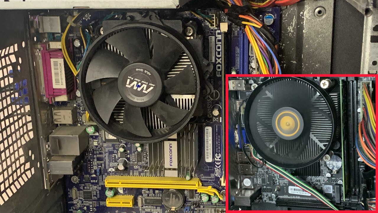 Old Intel Dual Core E5800 Pc Upgrade - YouTube