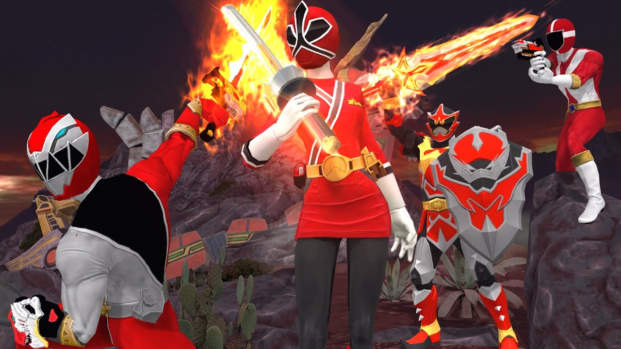 Blazing Red Fire! | Power Rangers Legacy Wars - YouTube