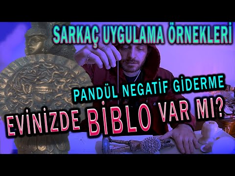 Objelerin Enerjisi ve PANDÜL ile HEYKEL ÜZERİNDEKİ ETKİYİ KALDIRMAK