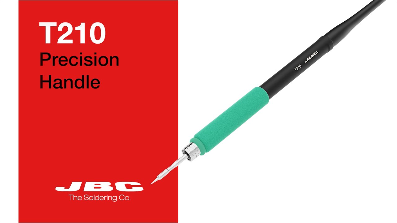 JBC | Tools: T210 Precision Handle - YouTube