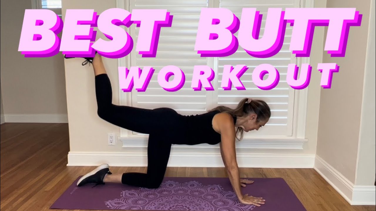 THE BEST 5 MIN BUTT WORKOUT - No Squats - Michelle Wilson Workouts ...