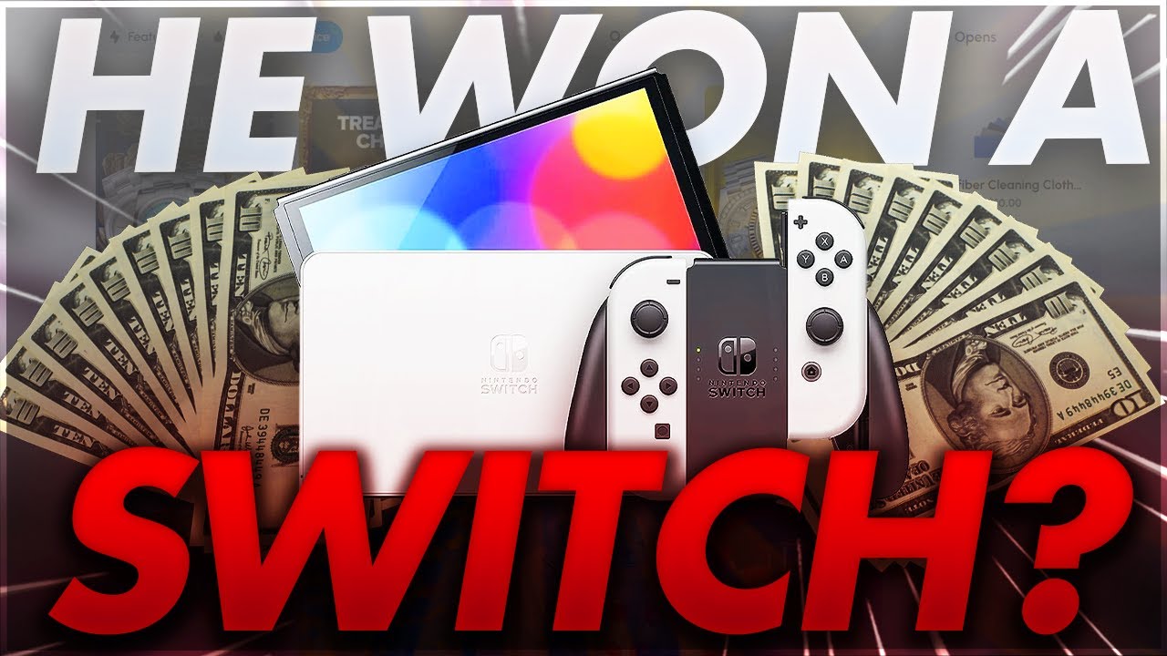 WINNING A NINTENDO SWITCH on PACKDRAW?!?! *INSANE* | CHAD - YouTube