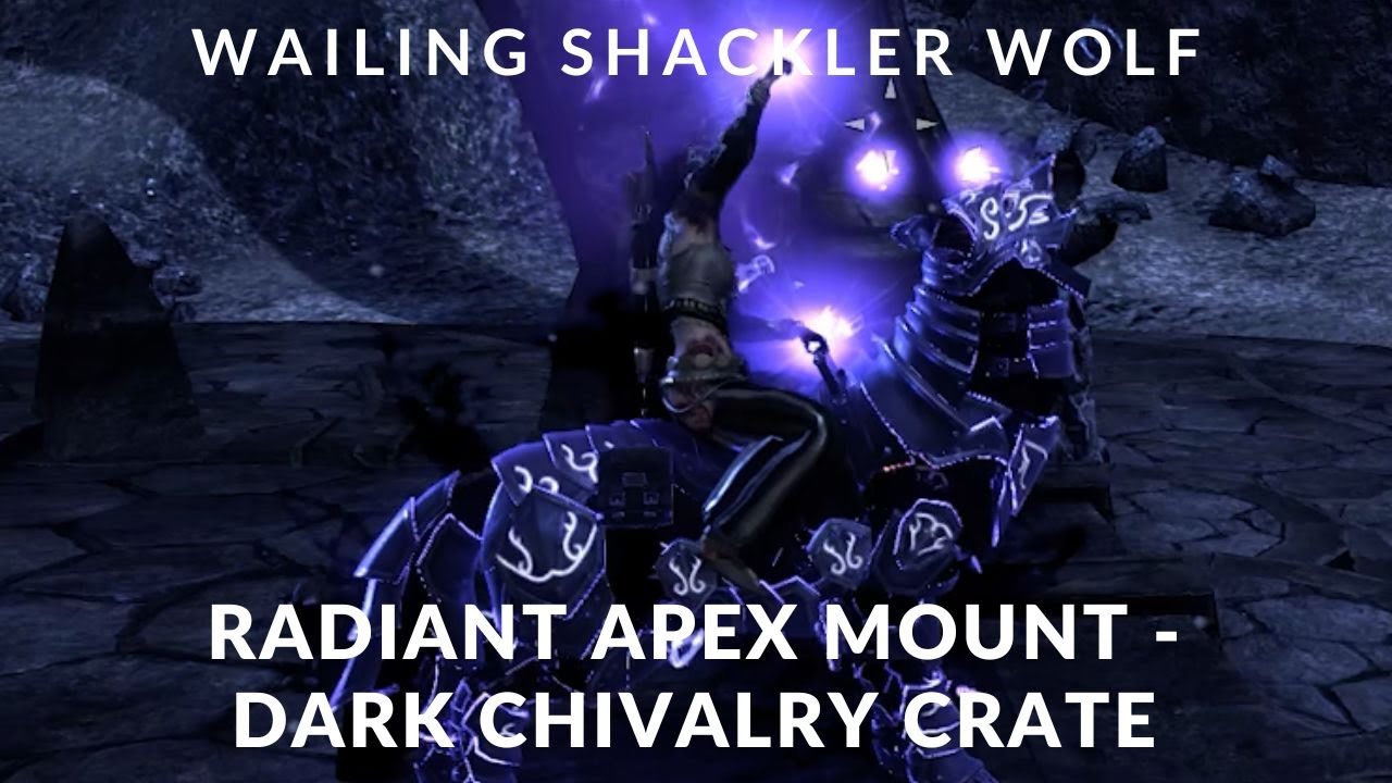 Wailing Shackler Wolf - 'Calamity' - Dark Chivalry Crate - Radiant Apex ...