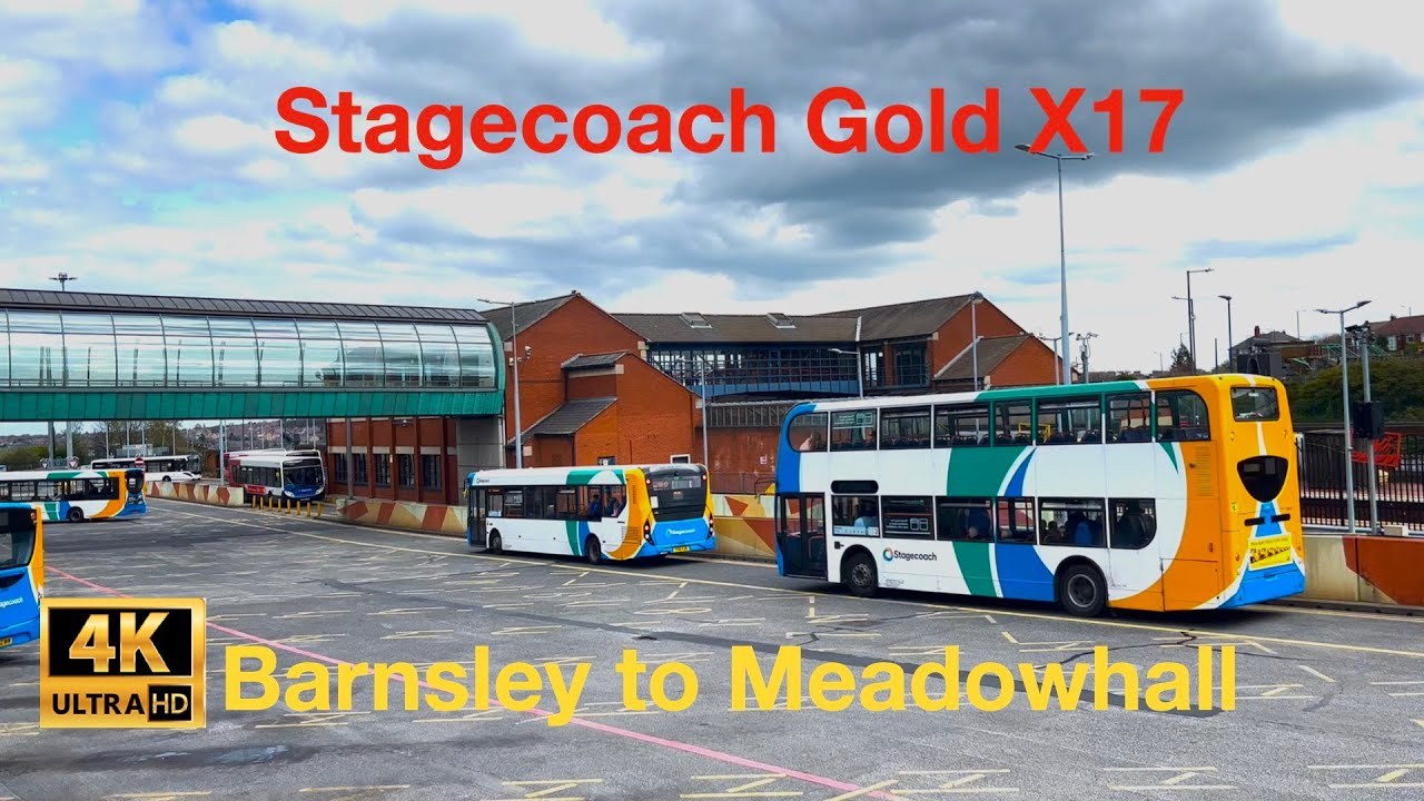 Stagecoach Gold X17 Barnsley Interchange to Meadowhall Interchange in ...