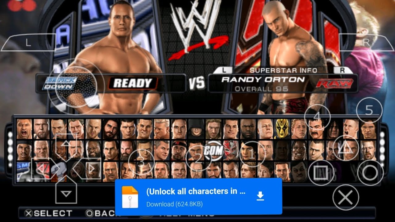 How to unlock all characters in WWE 2k11 with live proof|| - YouTube