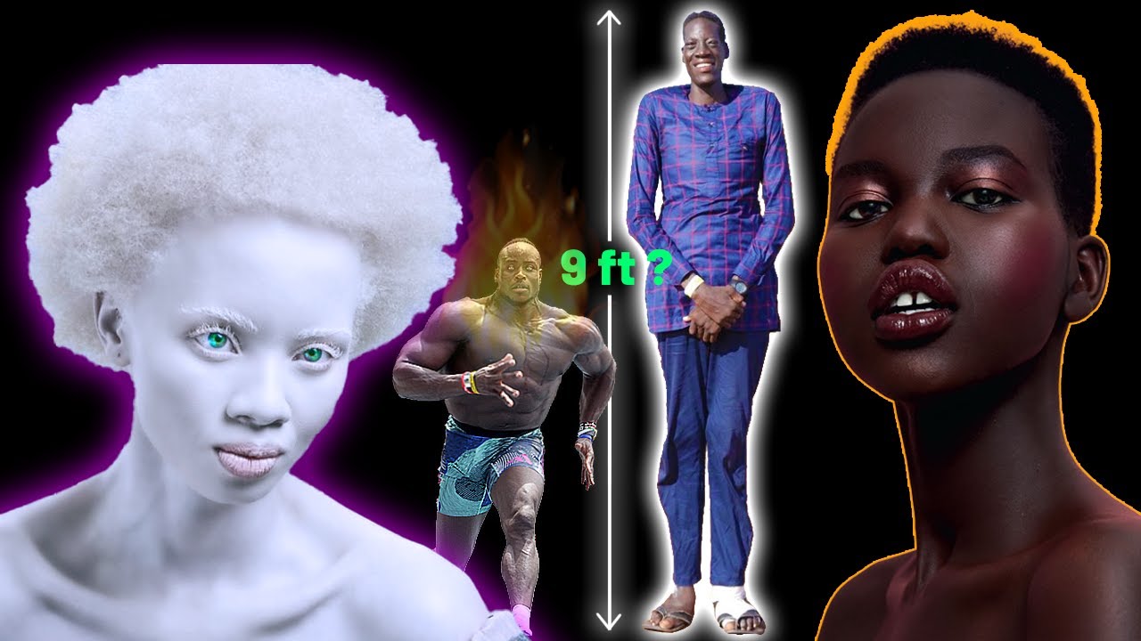 Meet 5 Unbelievably RARE and UNUSUAL AFRICANS Who Will Shock You. - YouTube