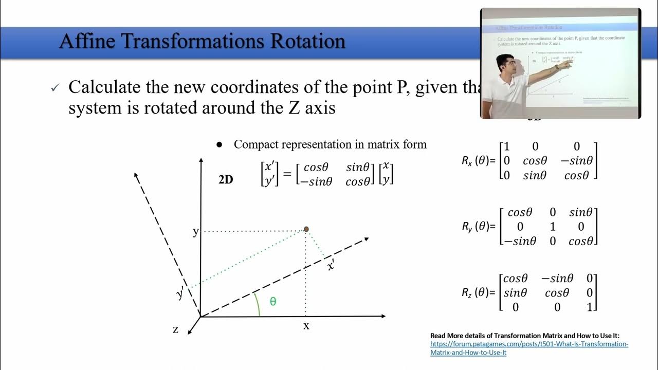 CH2 SLAM for Robotics - Introduction to Coordinates - YouTube