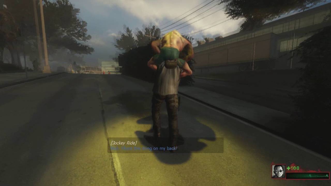 Left 4 Dead 2 _ WTF IS GOIN ON - Jockey Ride Sound mod - YouTube