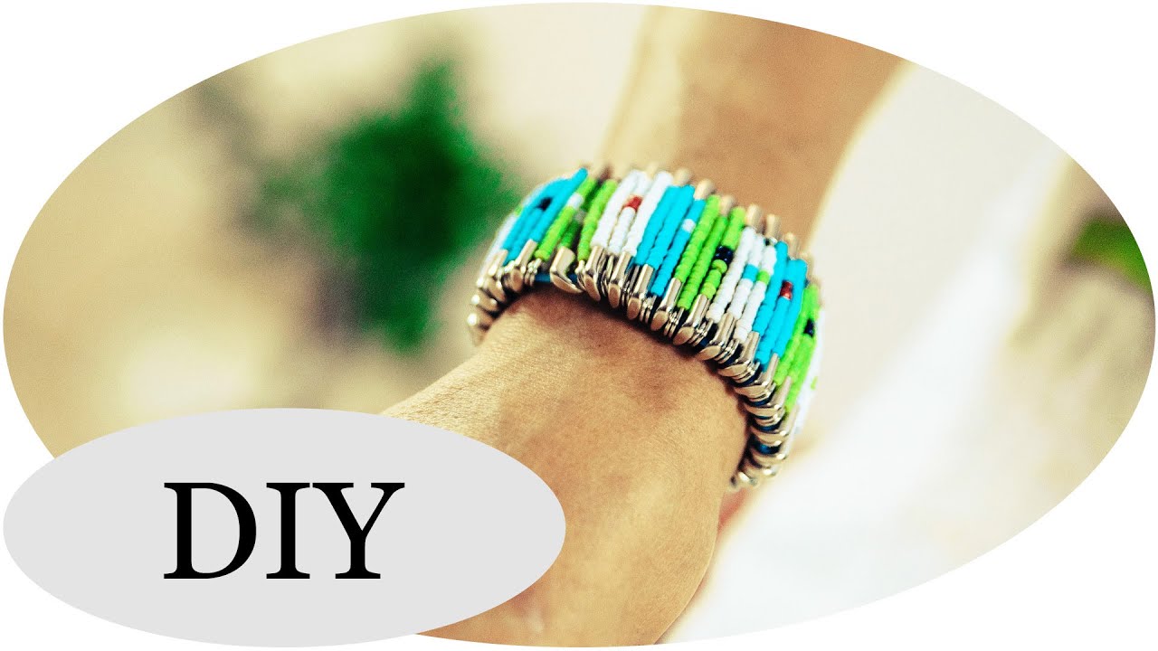 DIY Armband! How to make your own bracelet! - YouTube