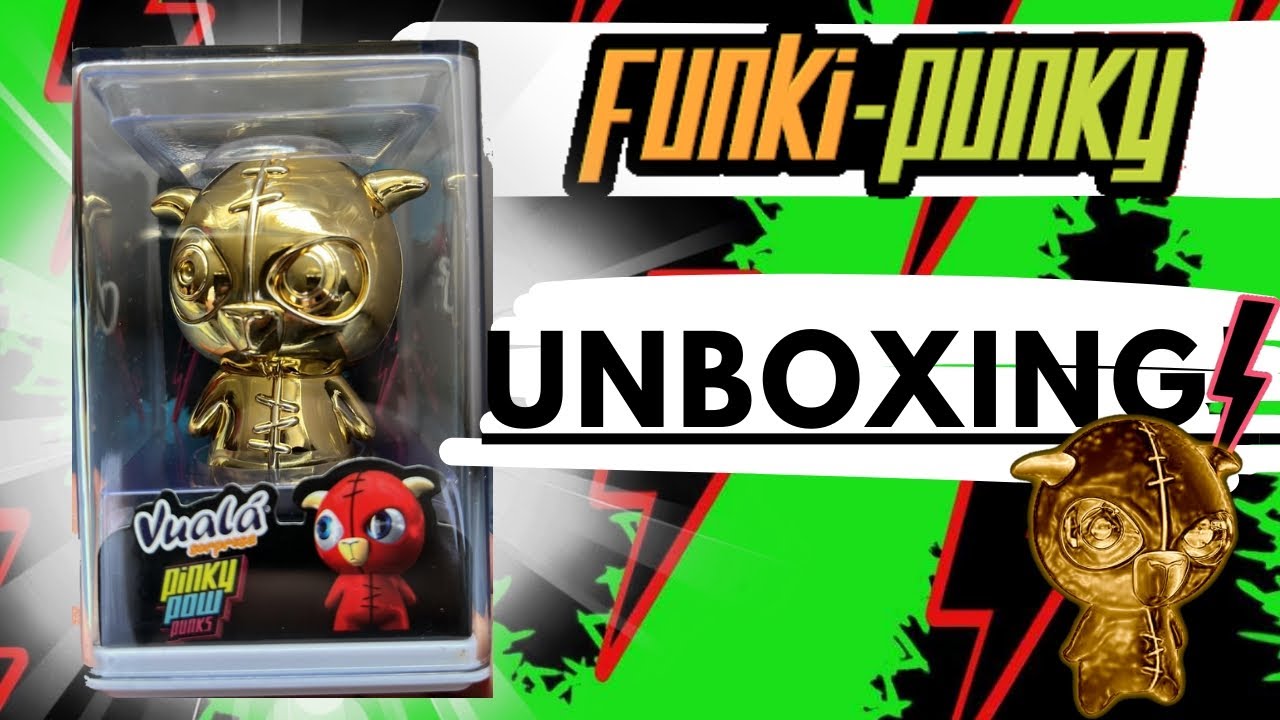 Unboxing Richie Dorado Funki Punky Pinky Pow Punks - YouTube
