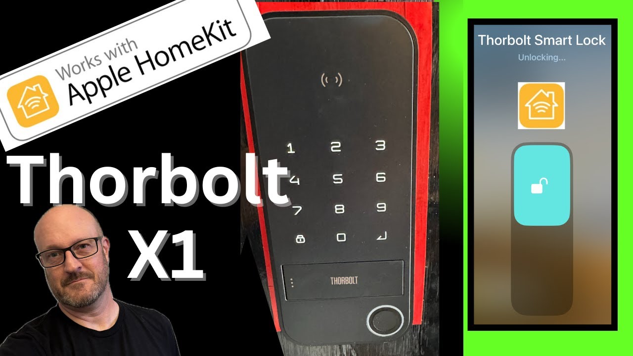 New HomeKit Smart Lock: Thorbolt X1 with Fingerprint (Unfortunate ...