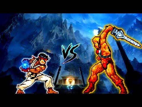 Ryu V3 (all form) VS He Man V2 in Mugen - YouTube