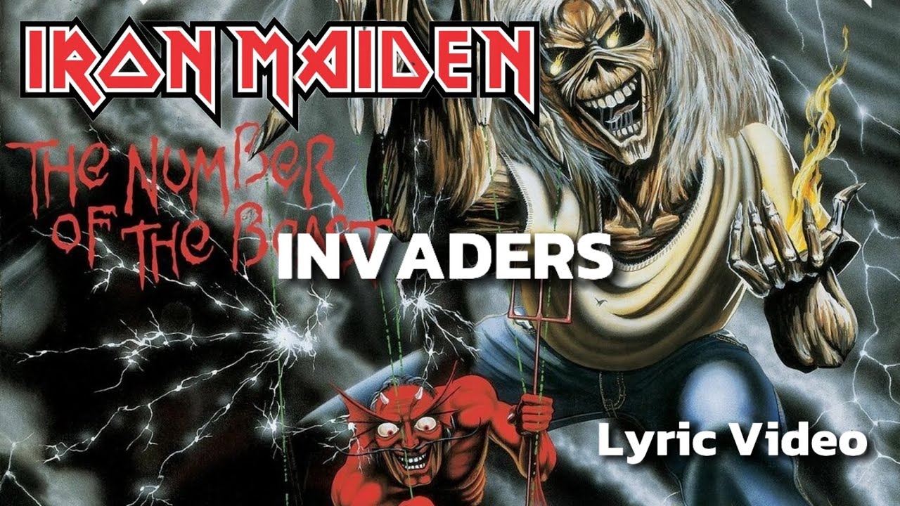 IRON MAIDEN -Invaders (Lyric Video) - YouTube