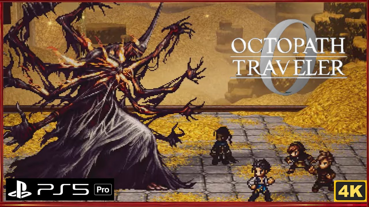 Octopath Traveler 0 Bestower of Wealth Chapter 3 Osskha the Trader Boss ...