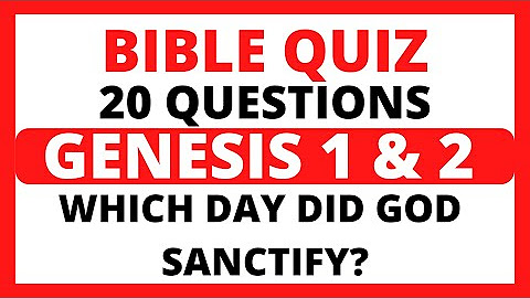 Genesis Bible Quiz Series - YouTube