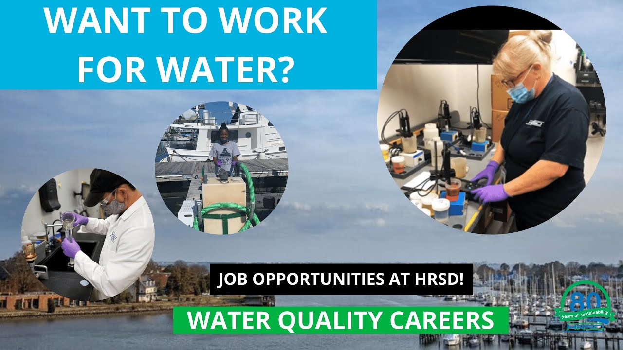 HRSD | Water Quality Career Opportunities - YouTube