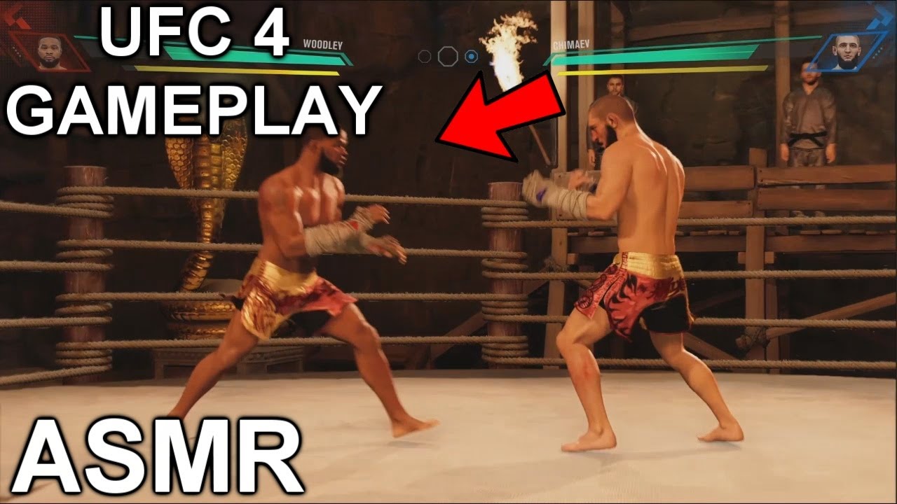 ASMR | Relaxing UFC 4 Gameplay | Relaxing Gum Chewing & Whispering ...