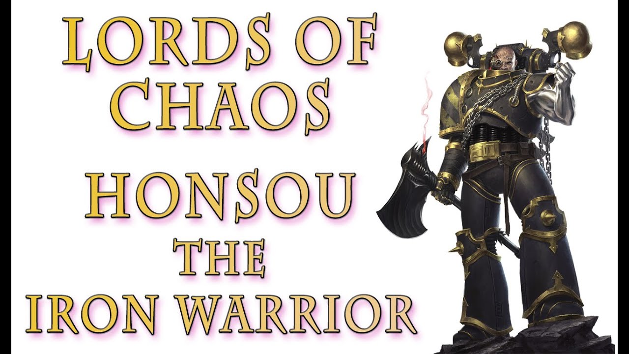 Warhammer 40k Lore - Warsmith Honsou, Lords of Chaos - YouTube
