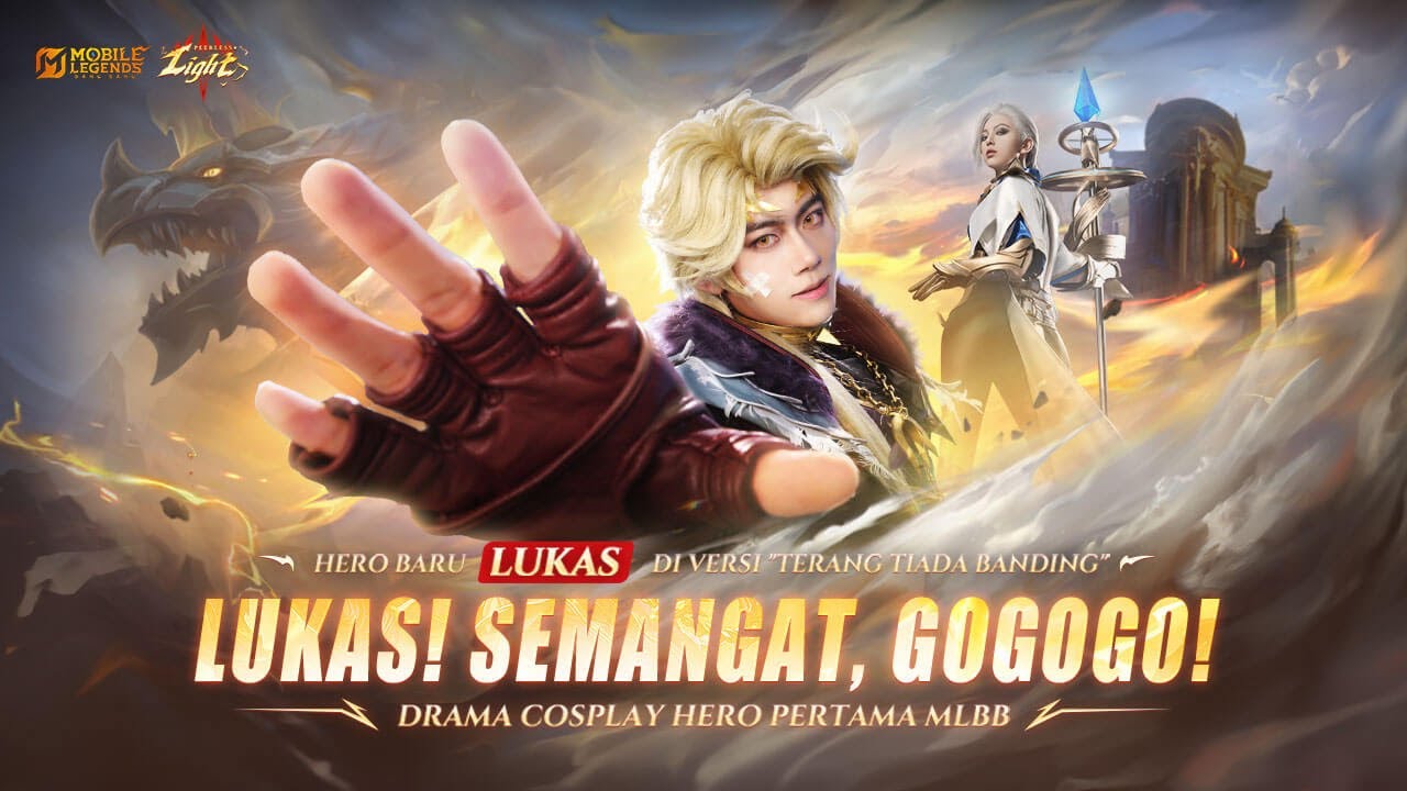 Lukas! GOGOGO! | Hero Baru Lukas | Drama Cosplay Hero Pertama MLBB ...