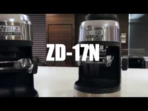 WPM ZD-17N Coffee Grinder - YouTube