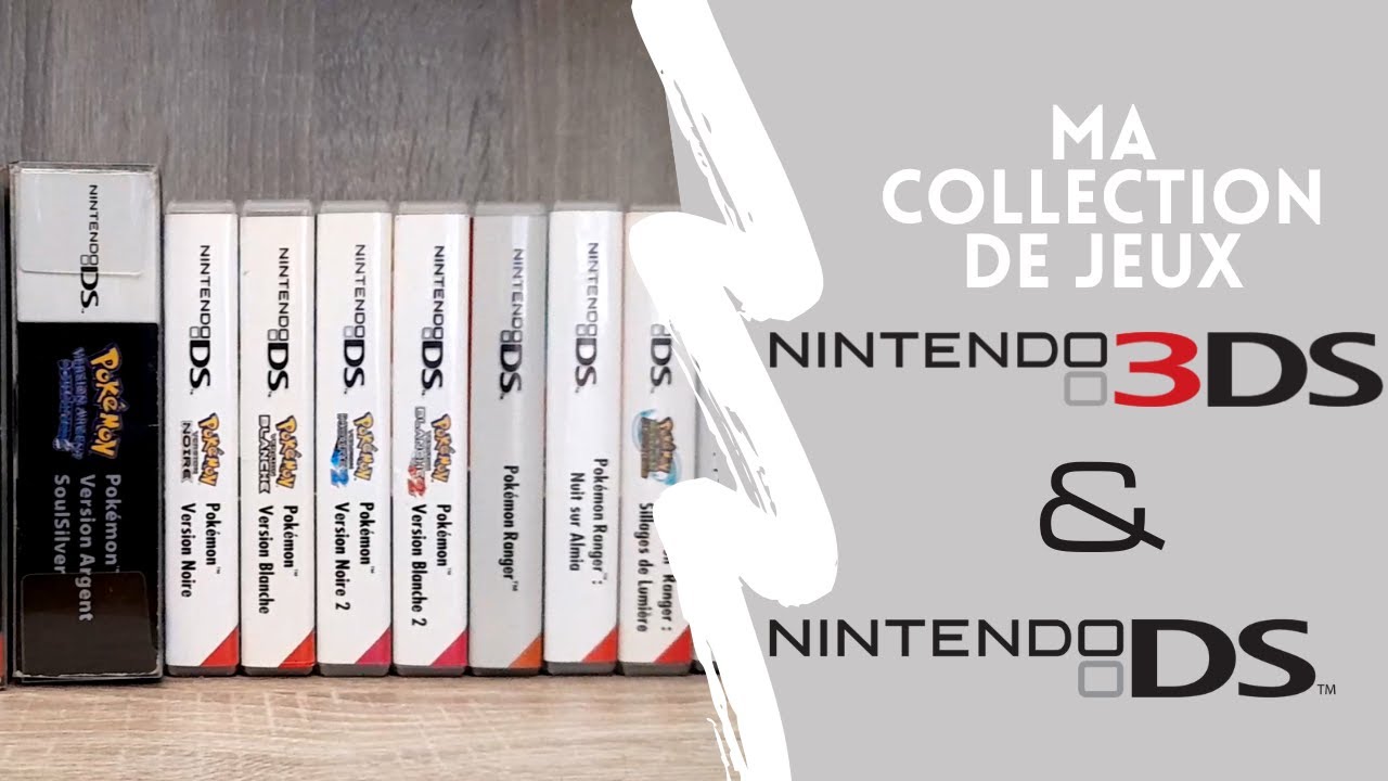 Ma Collection de 45 Jeux DS / 3DS - YouTube
