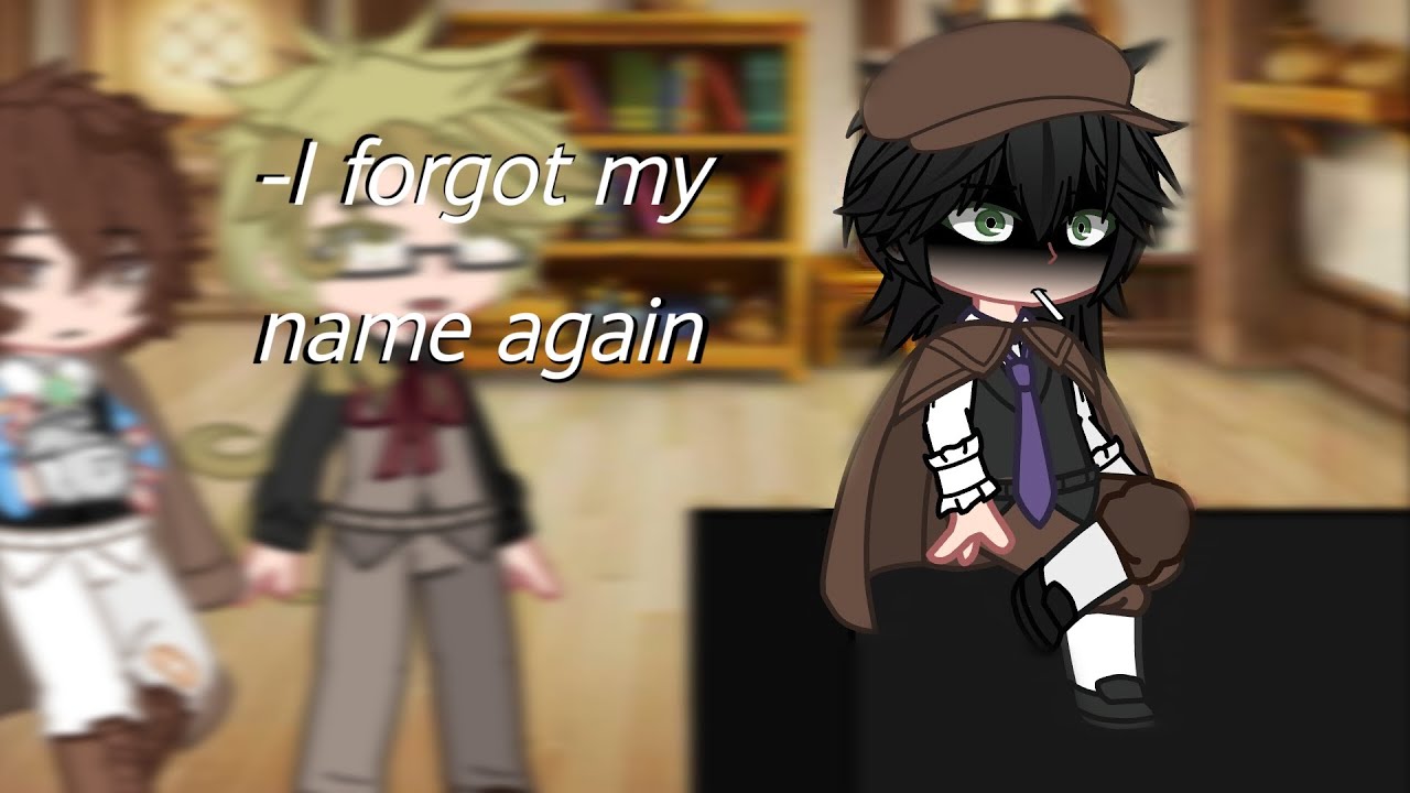 I forgot my name again || Bsd || Ranpo || Ranpo angst || - YouTube