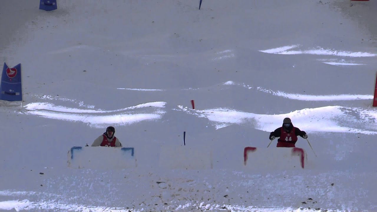 034 Jesse Andringa vs David Cooksley, 2015 FIS North American Cup, Apex ...