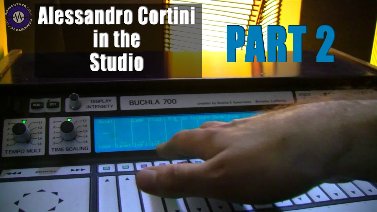 Alessandro Cortini In The Studio Part 2 - YouTube