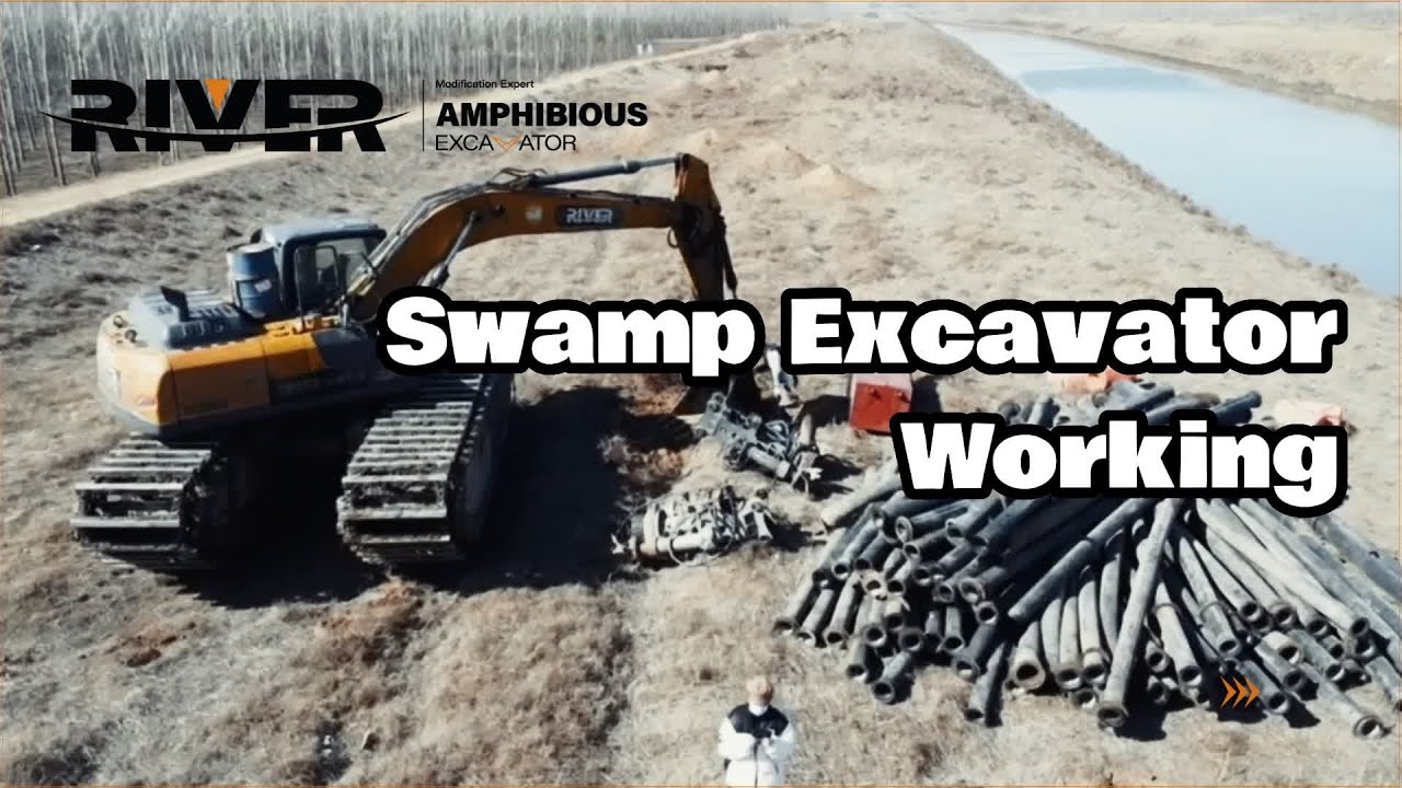 Let's have a look at the swamp excavator working - YouTube