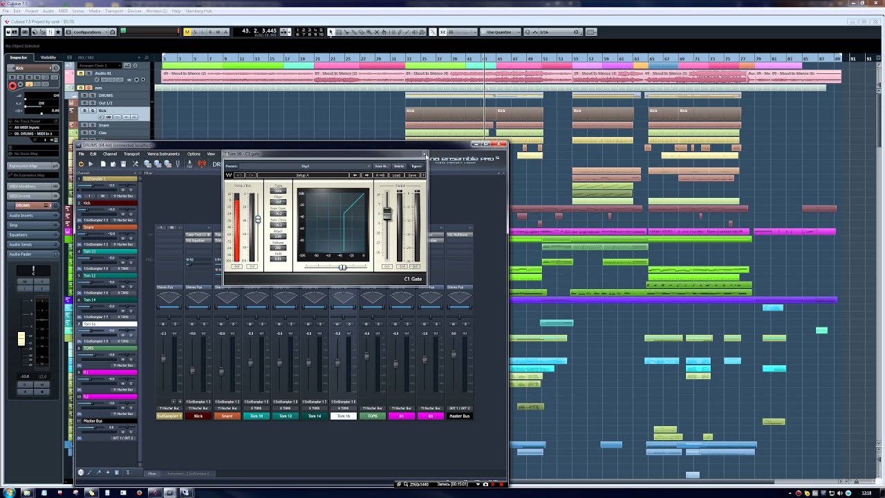 C7+VE real huge project - YouTube