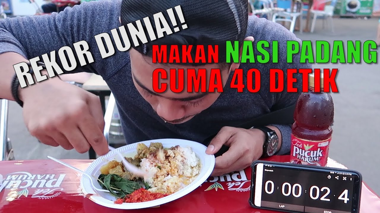 1 MINUTE CHALLENGE | MAKAN BANYAK DI FESTIVAL MAKANAN PRJ | wisata ...