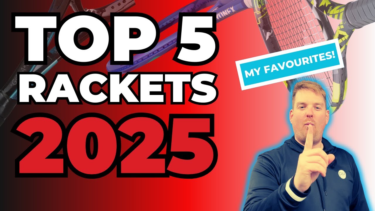 TOP 5 RACKETS 2025 | Josh Chooses | Tennis Racket Review | PH Tennis ...