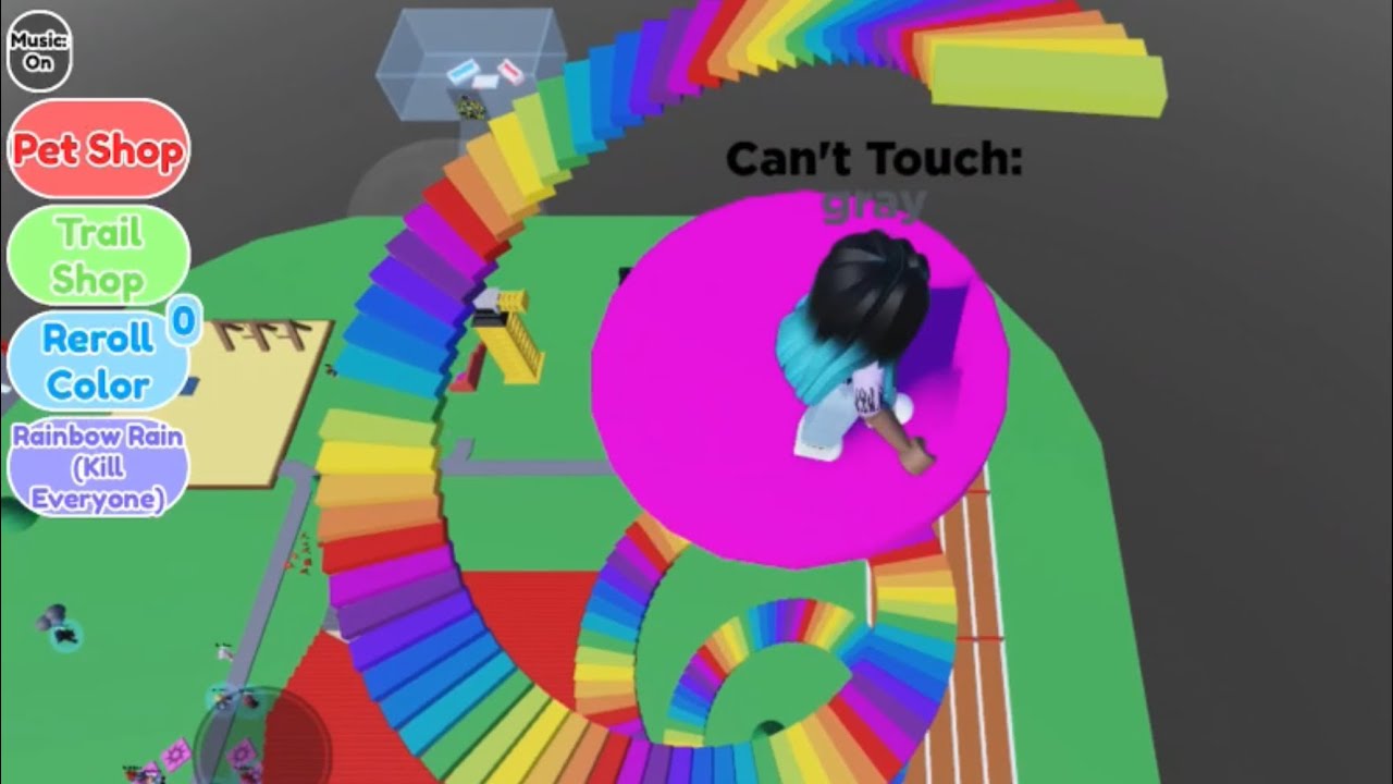 Roblox’s can’t touch a color/ watch me play roblox/ I keep touching the ...