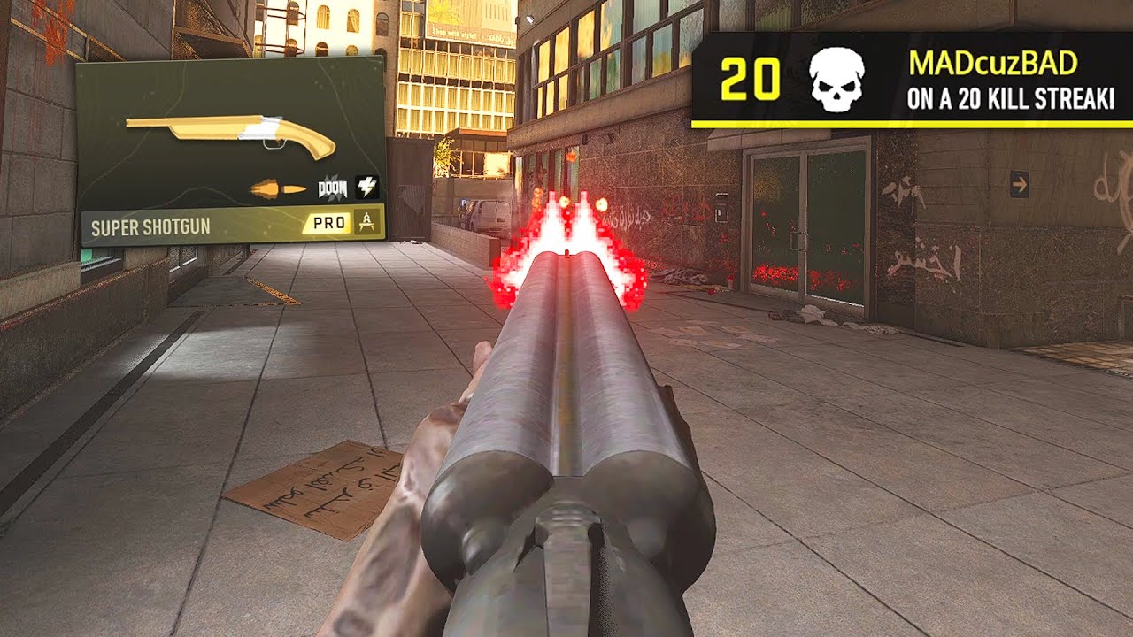 The DOOMSTICK SUPER SHOTGUN had players begging for MERCY - YouTube