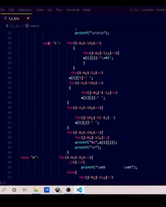 C Program To Print I Love U Pattern Using Hearts Shorts Ytshorts Cprogramming Prigramming