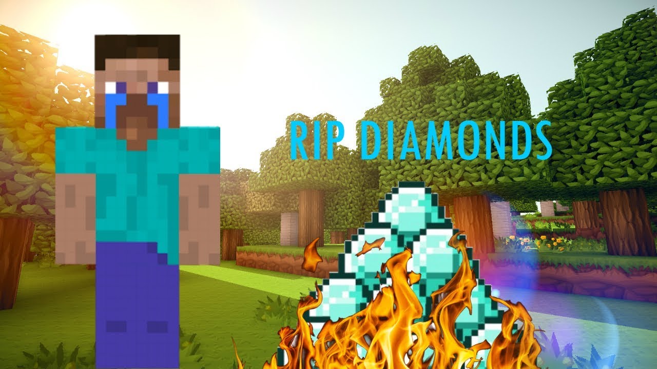 The Day He Lost The Diamonds!!! (Minecraft Gameplay) - YouTube