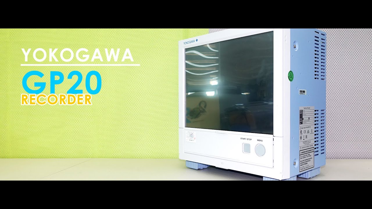 YOKOGAWA GP20 PAPERLESS RECORDER / 온도 레코더 - YouTube