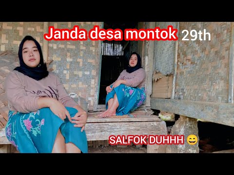 GEMOY..‼️JANDA DESA MONTOK  BELUM PUNYA KETURUNAN SIAP DI LAMAR,KAMPUNG JAWA BARAT 