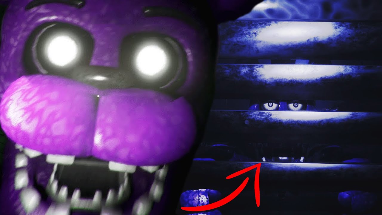 SHADOW PURPLE FREDDY ME ATACA POR LA VENTILACIÓN MUY EPICO | FNAF 3 ...