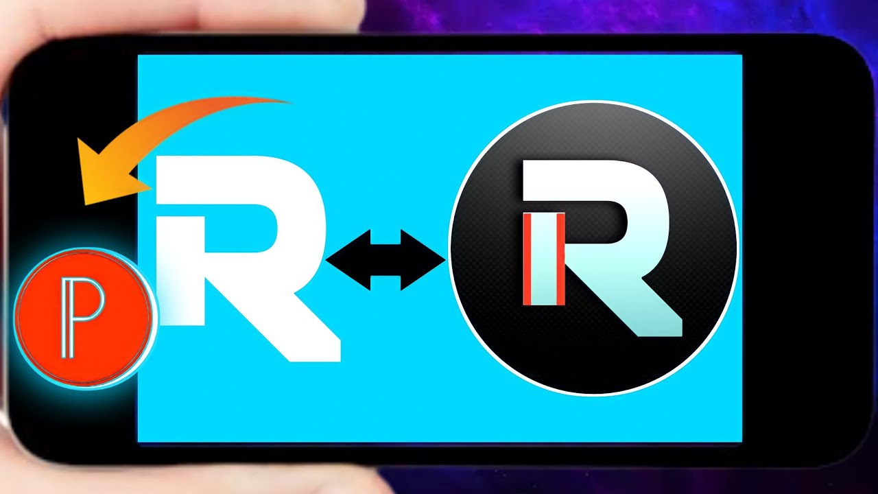 Make Text Logo with any Letter like @Pro Editors | Turn Name into Logo ...