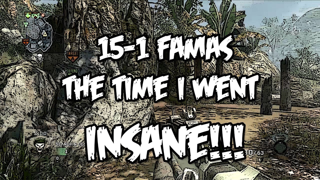 [15-1] Famas BO1 | Search and Destroy | I Went Insane - YouTube