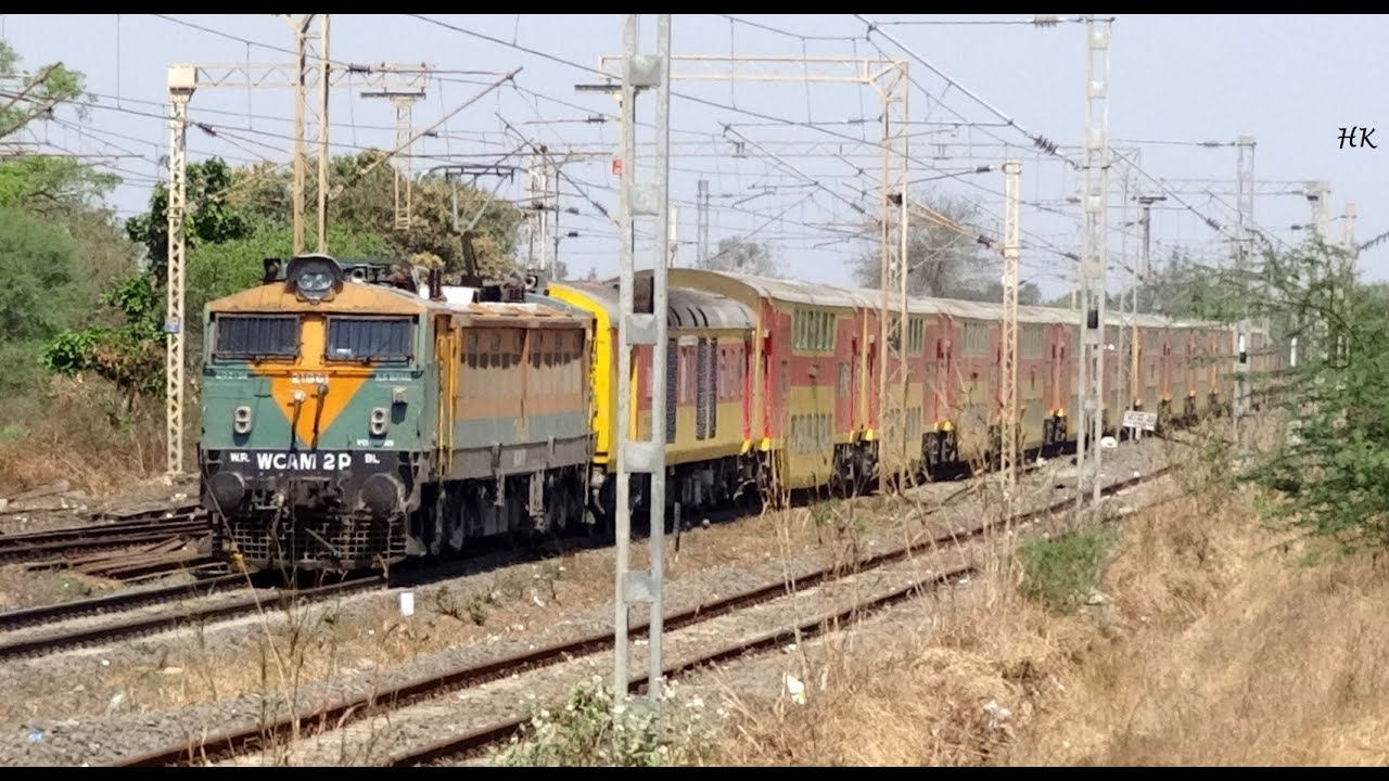 Surprize! BL WCAM-2P with Ahemdabad AC Double Decker Express for the ...