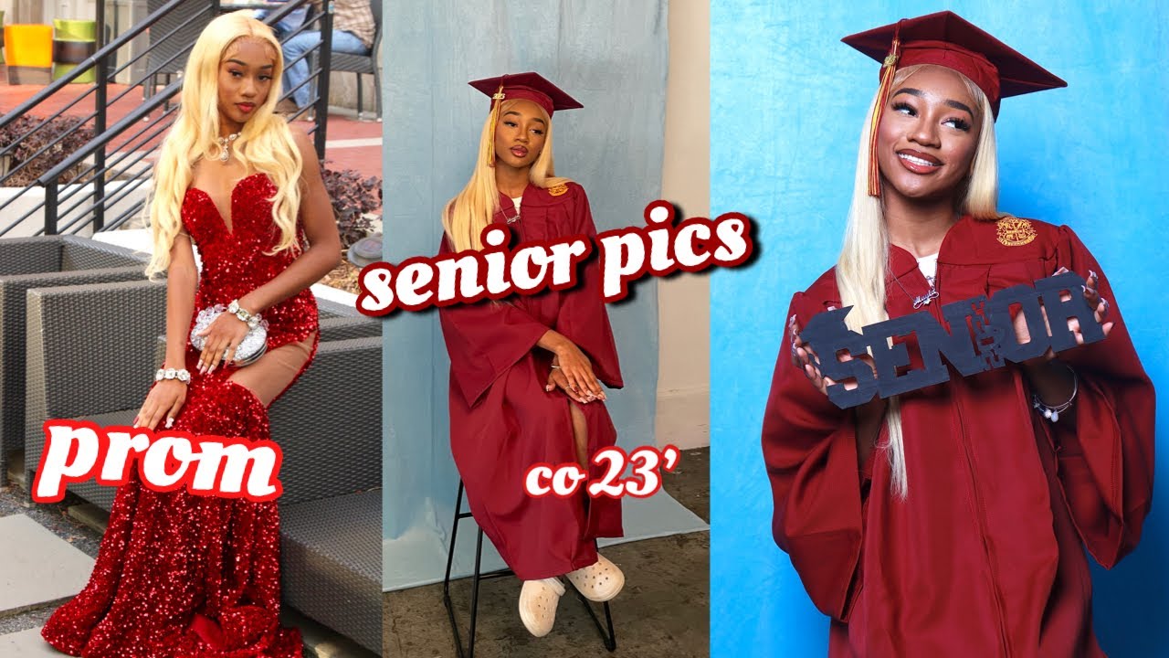 transforming for prom in less than 24 hours + grwm for senior photos ...