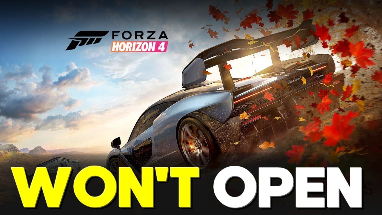 Forza Horizon 4 – How to Fix Not Launching/Opening! | Complete Guide ...