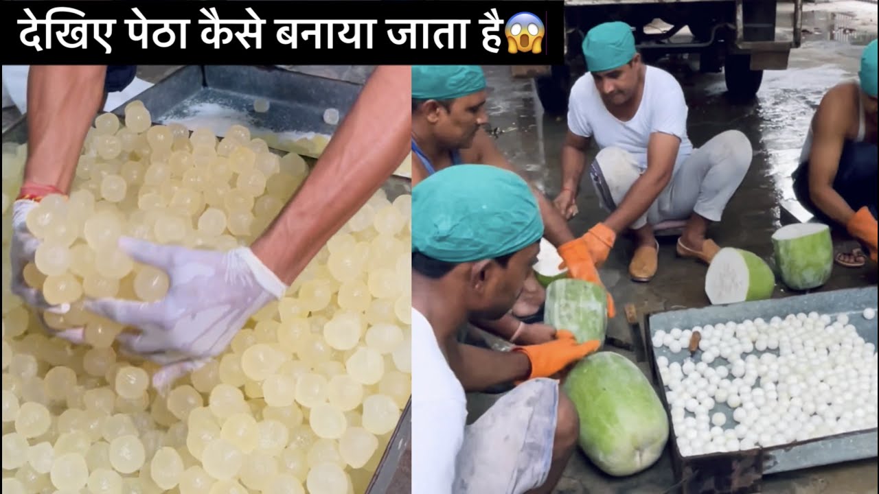 World's Biggest Petha Sweets making factory😱 | Indian Food | Foodies ...