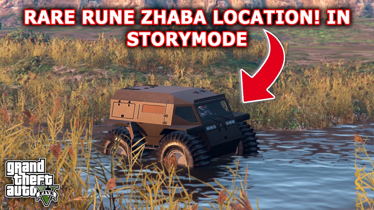 GTA 5 RUNE Zhaba Hidden Location In GTA V Story mode - YouTube