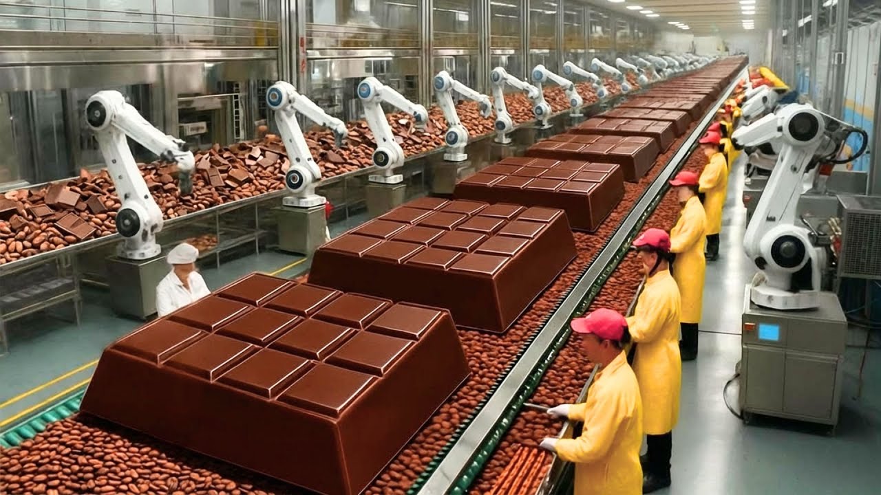 Inside The Chocolate Factory: From Raw Cocoa Beans to Luxury Chocolate ...